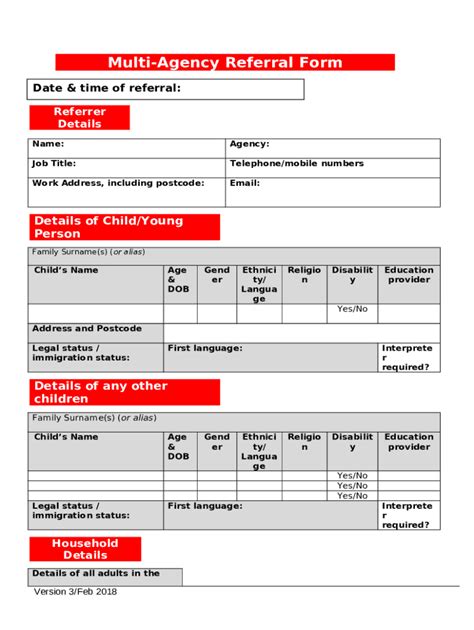Unocini Referral Procedures Online Doc Template Pdffiller