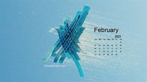 February Desktop Calendar Wallpaper Melinda Acevedo