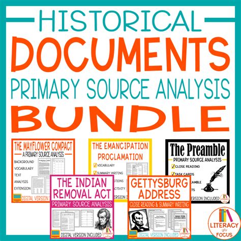 Critical Components Of Primary Source Analysis Literacy In Focus