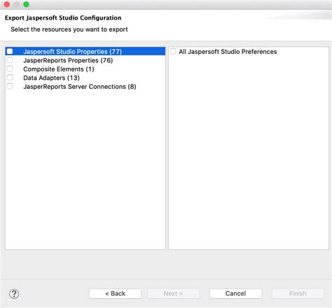 Export And Import 900 Jaspersoft Community