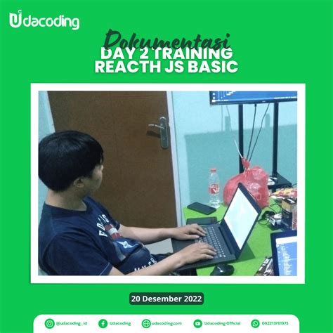 Dokumentasi Training Reactjs Basic Offline Udacoding