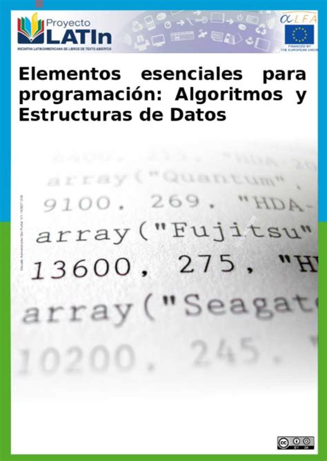 Ingebook FUNDAMENTOS DE PROGRAMACIÓN ED Algoritmos estructura de