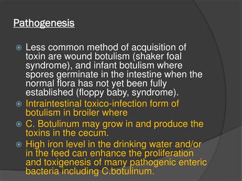 Ppt Botulism In Broilers Powerpoint Presentation Free Download Id 2112283