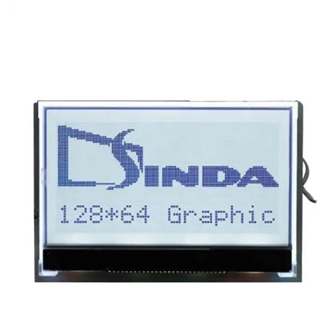 128x64 Graphic Cog Lcd Display With Spi Interface Mono Lcd Display