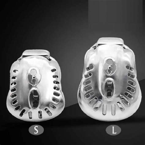 Stainless Steel Armor Chastity Cage Sq10429 Smbsm