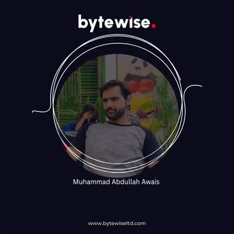 Muhammad Abdullah Awais On Linkedin Bytewise Cybersecurity Graduated