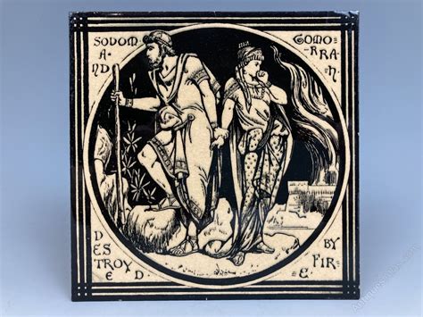 Antiques Atlas Set 6 X Minton Biblical Tiles By John Moyr Smith