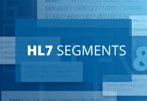 Tag Hl7 Message Components Interfaceware Blog