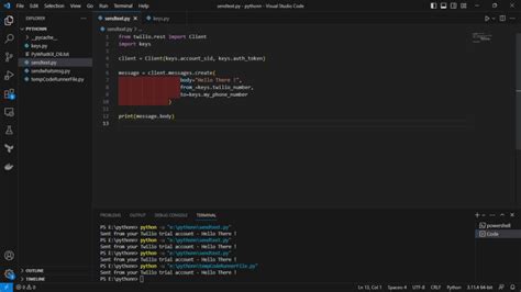 How To Send A Text Message Through Python Kushagra Agarwal