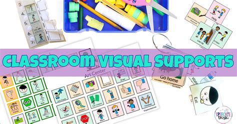 Visual Supports For Preschool Classroom Routines And Procedures For Behavior And Communication
