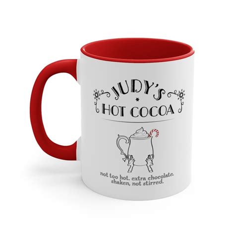 Judy S Hot Cocoa Mug Elf Judy The Santa Clause Scott Etsy
