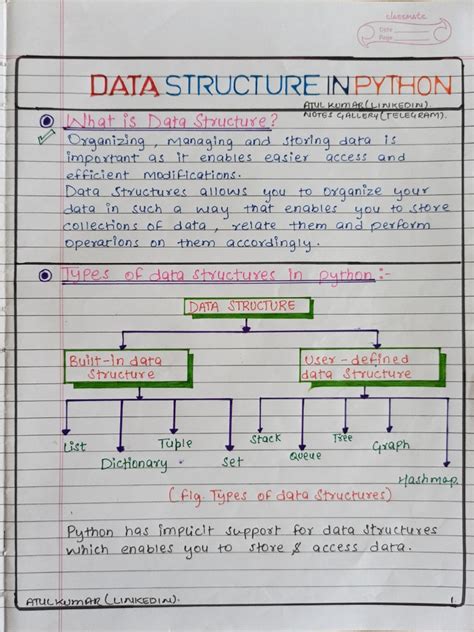 Data Structure In Python Pdf