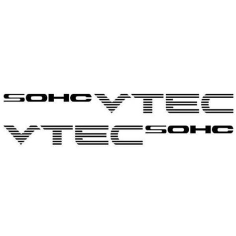 【magrekomenda】 Vtec And Non Vtec Sticker For Honda Sohcdohc Lazada Ph