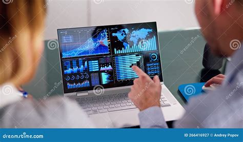 Kpi Data Analytics Dashboard Stock Image Image Of Entrepreneurship Advisor 266416927