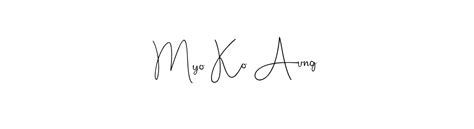81 Myo Ko Aung Name Signature Style Ideas Cool Name Signature