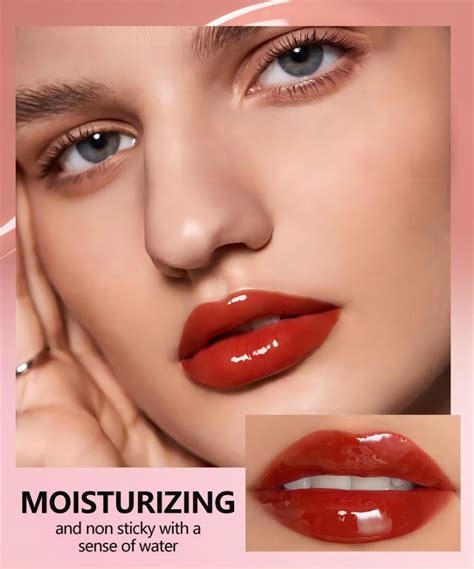 Supply Crystal Acrylic Tinted Lip Oil Hydrating Shades For Luscious