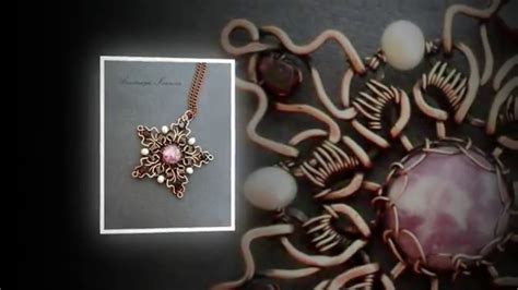 Ιδεες για χειροποιητα κοσμηματα απο μεταλλο και συρμα Handmade4you Youtube