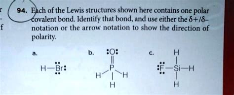 Get Answer 94 Each Of The Lewis Structures Shown Here Contains One Get Answer 94 Each Of The Lewis Structures Shown Here Contains One