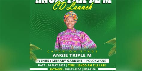 Angie Triple M Cd Launch Computicket Boxoffice