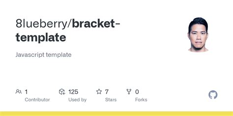 Github 8lueberrybracket Template Javascript Template