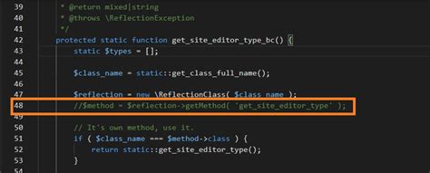 fixed fatal error uncaught reflectionexception method get site