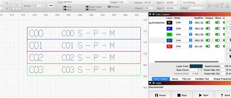 Variable Text Error Lightburn Software Questions Lightburn Software