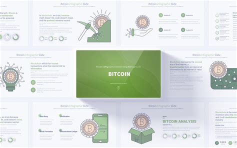 innovative bitcoin powerpoint infographic template