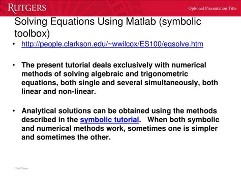 Ppt Introduction To Matlab Class 4 Powerpoint Presentation Free