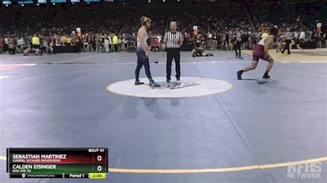 D4 165 Lbs Champ Round 1 Sebastian Martinez Gabriel Richard