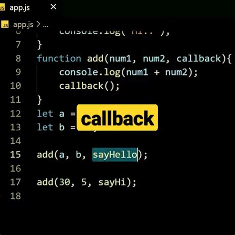 Callback Javascript Tutorial Shorts Html Javascript Youtube