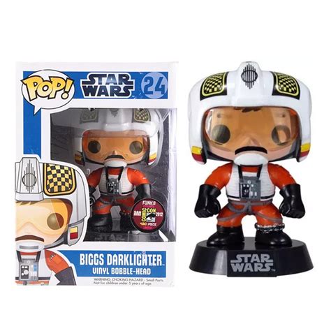 Funko Pop Television Star Wars Biggs Darklighter 24 Exclusivo Moça