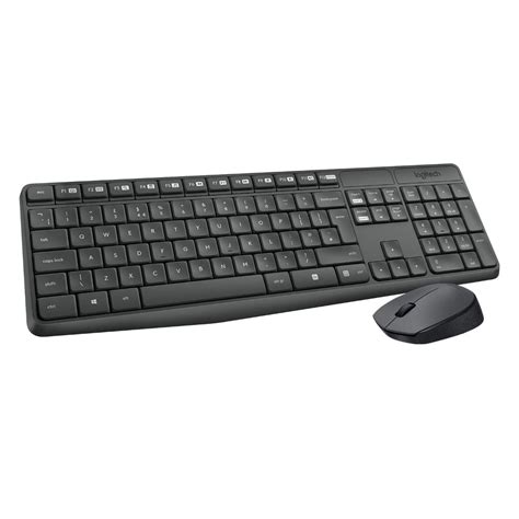 Logitech Black Mk235 Wireless Keyboard Hindi English Multiple Language At ₹ 1200 Unit In Gorakhpur