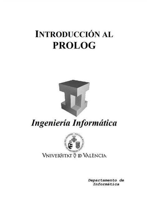 Pdf De Programación Introducción Al Prolog