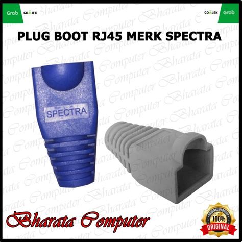 Jual Plugboot Satuan Karet Konektor Utp Rj Plug Boot Pelindung Rj Pcs Kota Bekasi
