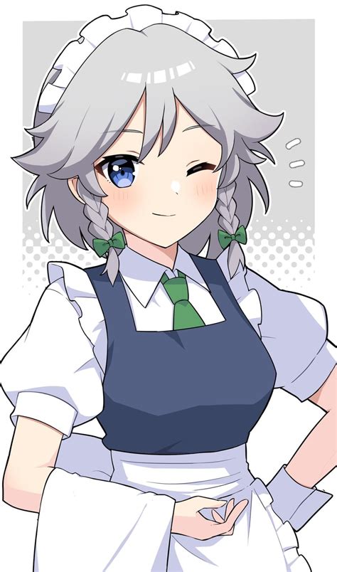 Izayoi Sakuya Touhou Drawn By Mizmizillustration Danbooru