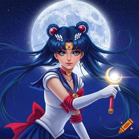 Sailor Moon Created On Craiyon