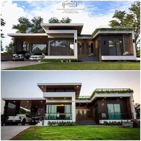 บ้านพักอาศัยแนวโมเดิร์น 4 ห้องนอน 3 ห้องน้ำ พื้นที่ใช้สอย 125 ตรม Artofit