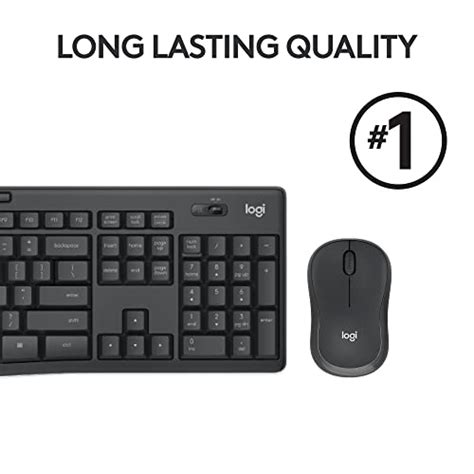 Logitech Mk295 Wireless Mouse And Keyboard Combo With Silenttouch Technology 920 009782