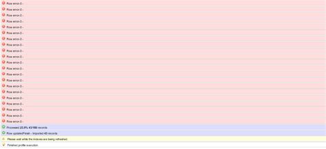 Magento Product Import Error Errors Out After Line 43 Magento
