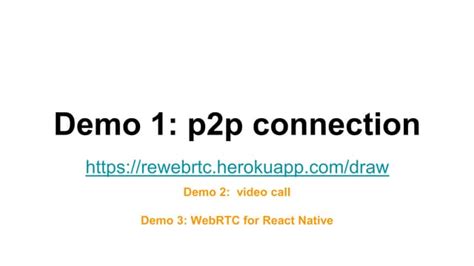 Webrtc In Action Ppt