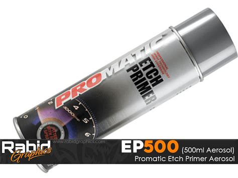 Promatic Aerosol Etch Primer Rabid Graphics Ltd