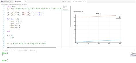 Plotting Figures And Updating In Loop General Usage Julia