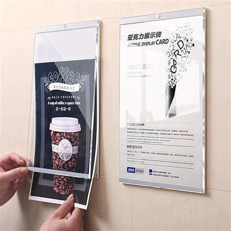 A4 Plexiglass Poster Frame Goldunited Sdn Bhd