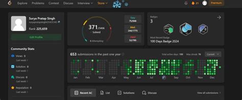 Surya Pratap On Linkedin Leetcode Codingjourney Problemsolving