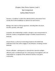 Understanding Crime Key Terms Criminology Theories And Social