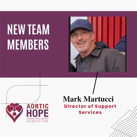 Welcome Mark Martucci