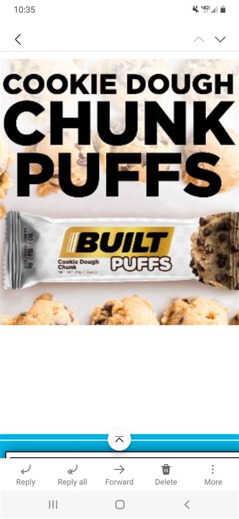 Built Cookie Dough Chunk 😋