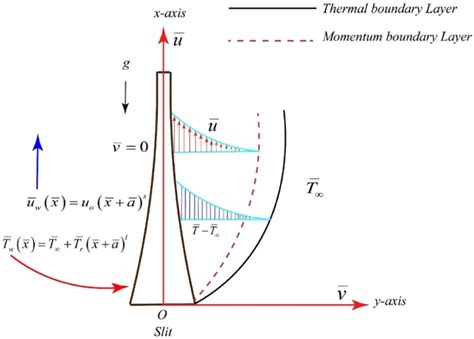 The Flow Configuration Of The Physical Model And The Coordinate System