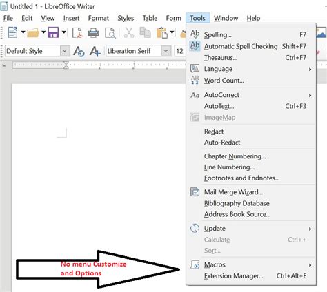 Where Is Insert Table Of Context And Index Table Of Contents Index Or Bibliography English