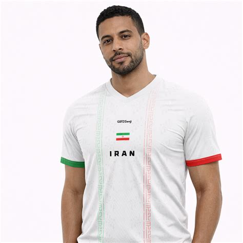Iran Footballsoccer Jersey 2026 Genzgenji